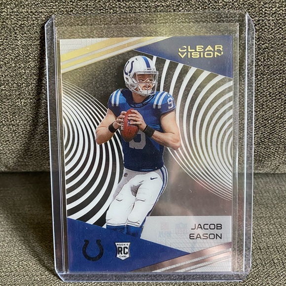 Toys | Clear Vision Jacob Eason Rookie Card | Poshmark